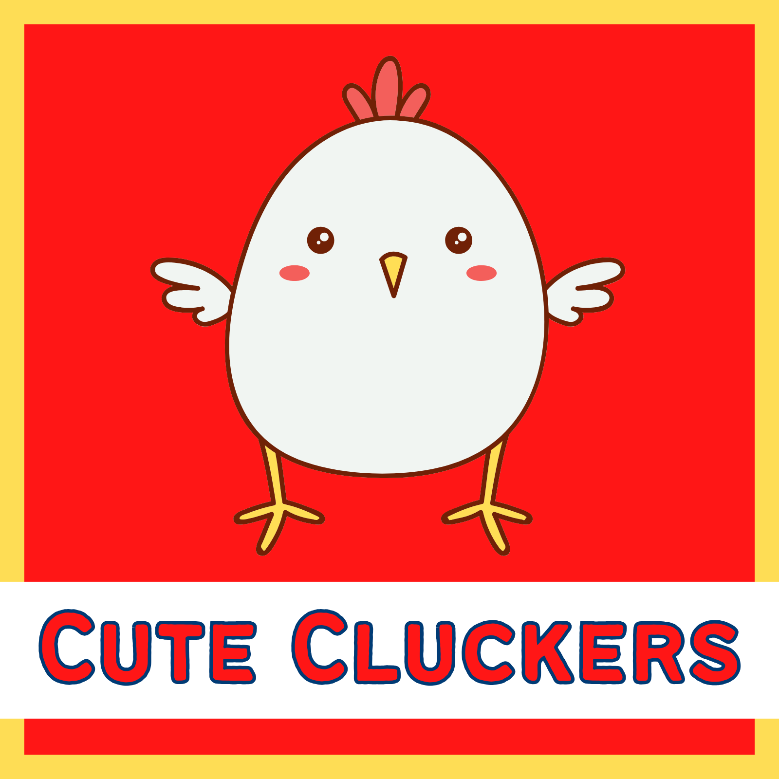 Cute Cluckers (Chickens) – sparkledots